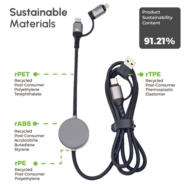 Light Speed ECO 1.2M Charging Cable - Will International
