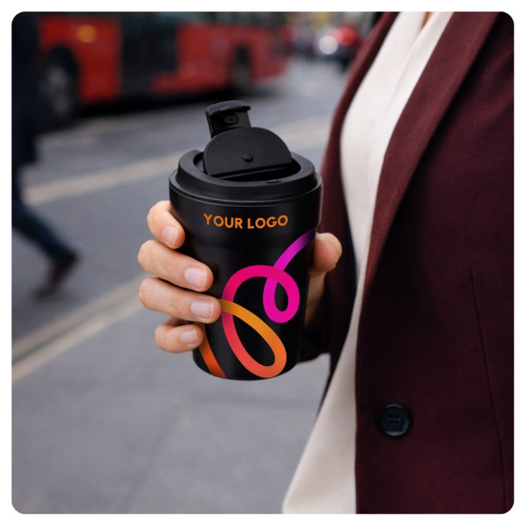 Nova Ceramic Coated Insulated Steel Cup - Will International